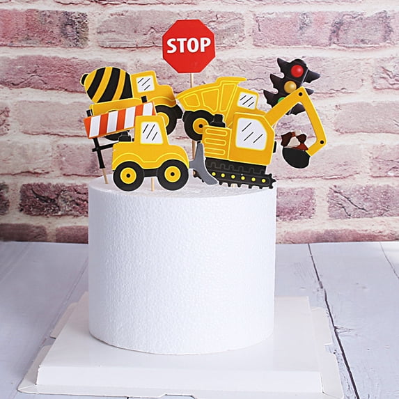 Milisten Car Cupcake Toppers Assorted Color 28pcs for Holiday ...