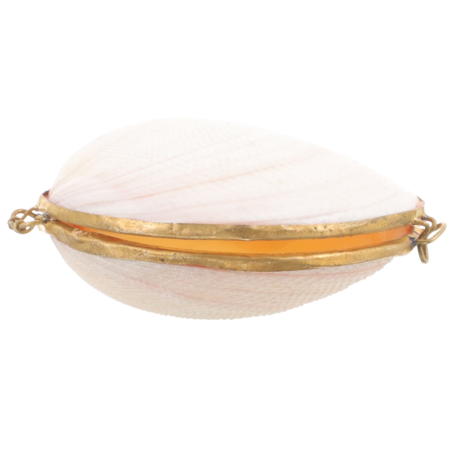 Milisten Case Pearl Clam Storage Box Decorative Jewelry Container Child ...