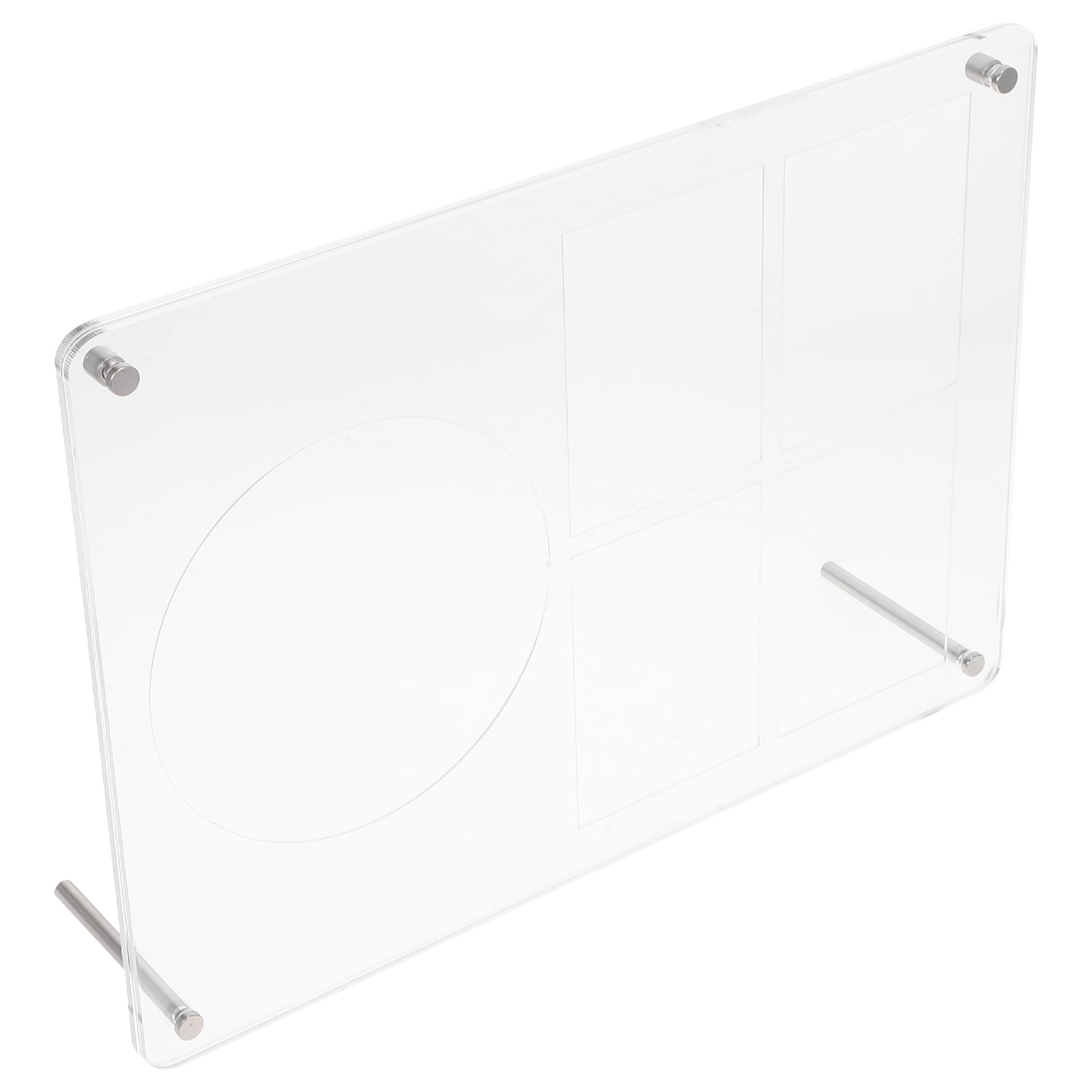 Milisten Acylic Cd Display Stand Groove Structure for Office Cd and ...