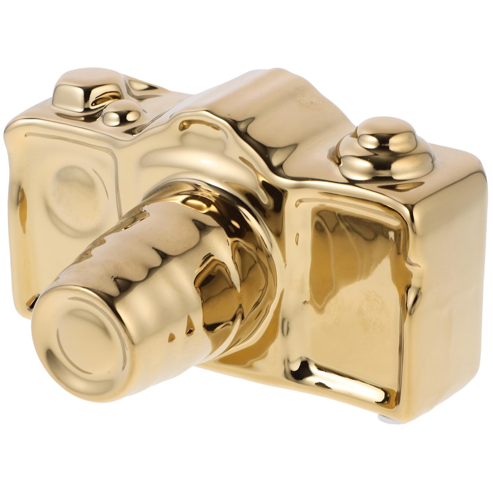 Milisten Ceramic Camera Statue Minimalist Abstract Camera Figurine ...