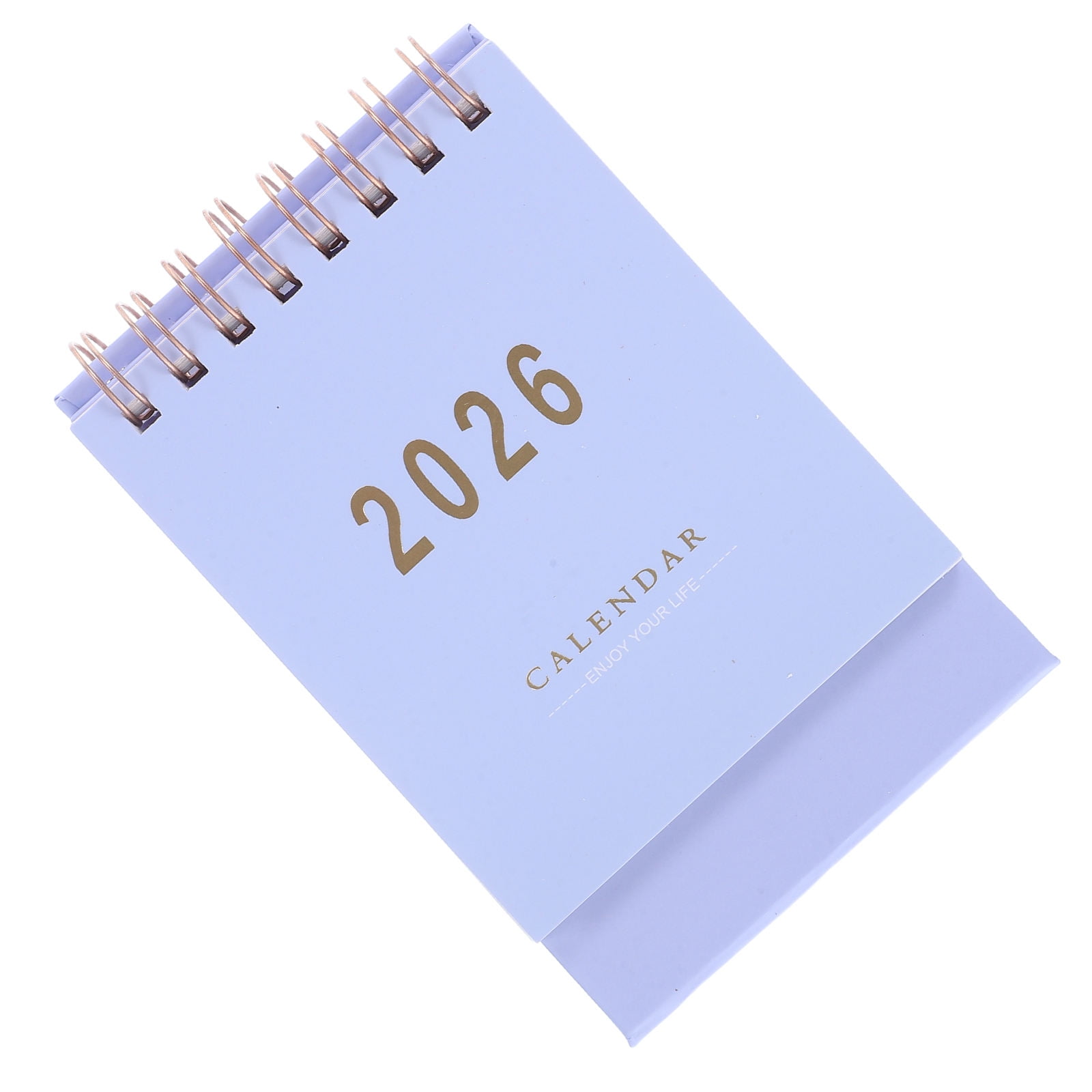 Milisten Compact Sky Blue Multi Functional Calendar with Flip Stand for ...