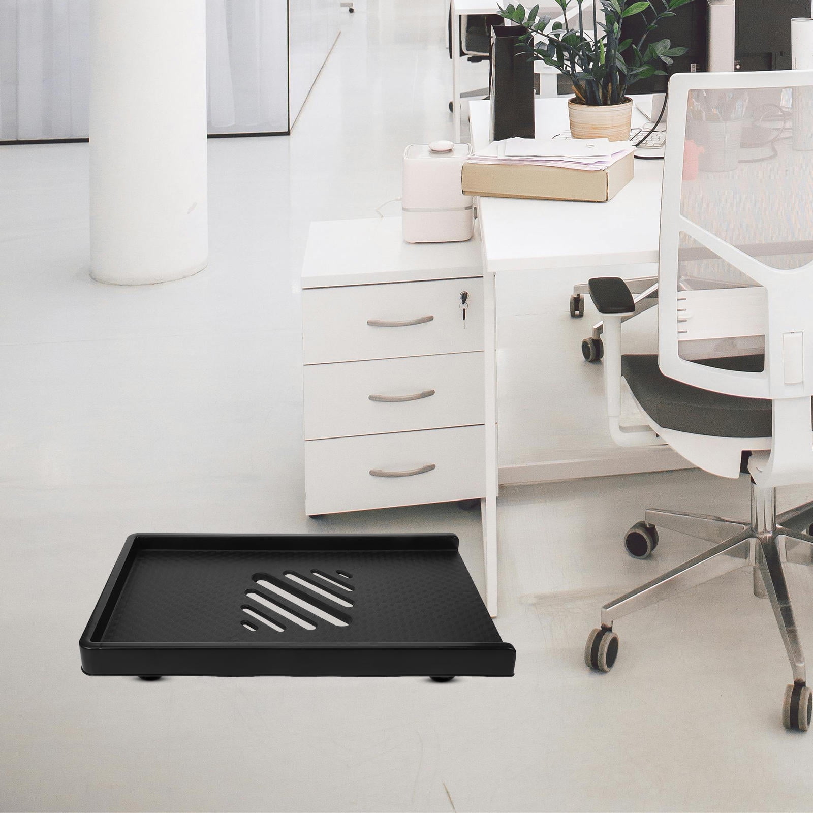 Milisten Adjustable Mobile Computer Cpu Holder Black 1Pack 16.1X9.4X2 ...