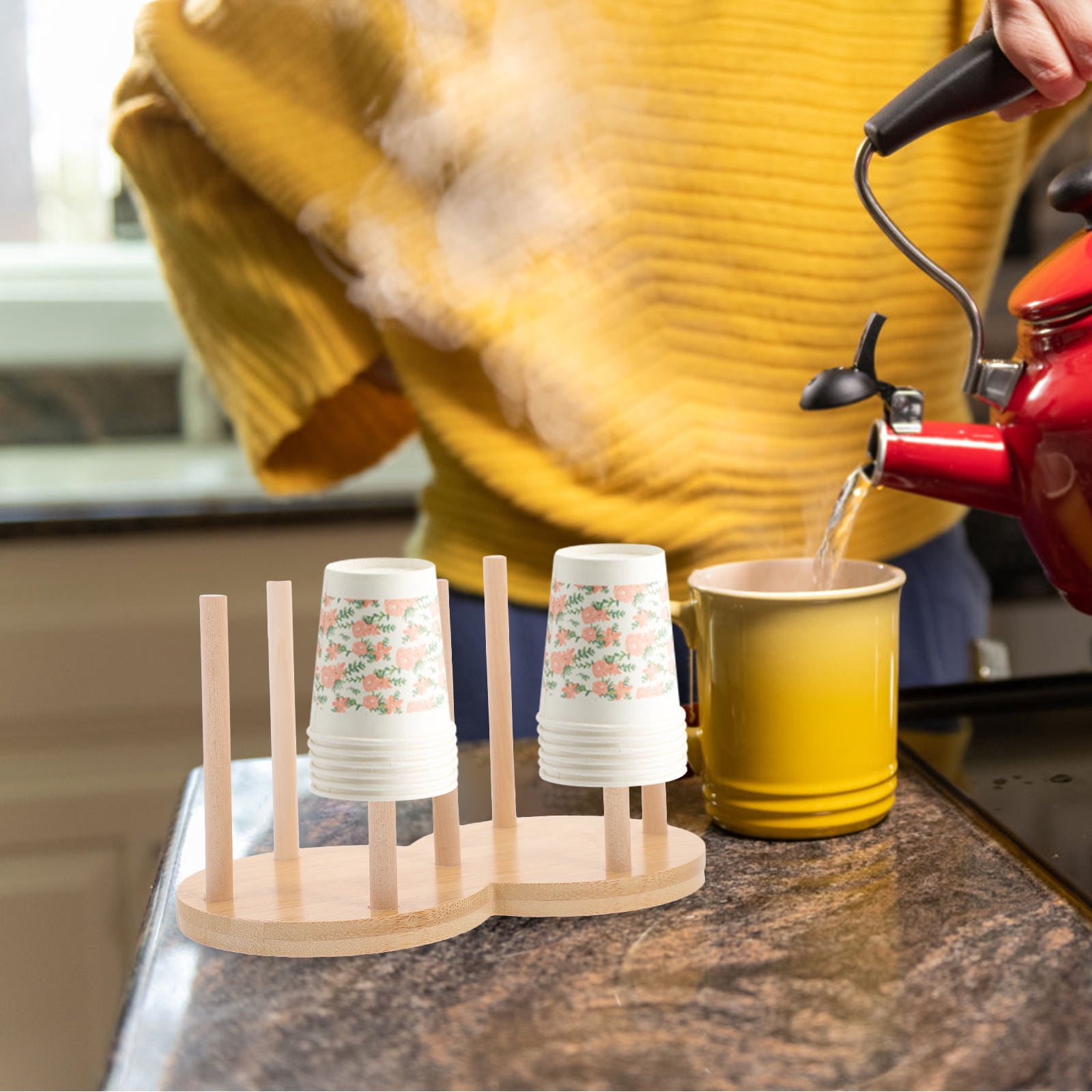 Milisten Cup Dispenser Countertop Cup Remover .50X12.00X11.50CM ...