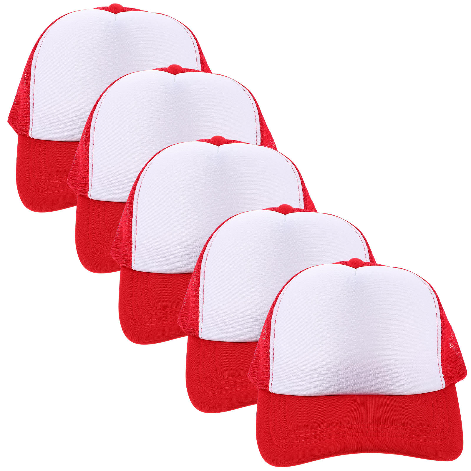 Milisten DIY Blank Baseball Caps for Climbing 5Pcs - Walmart.com