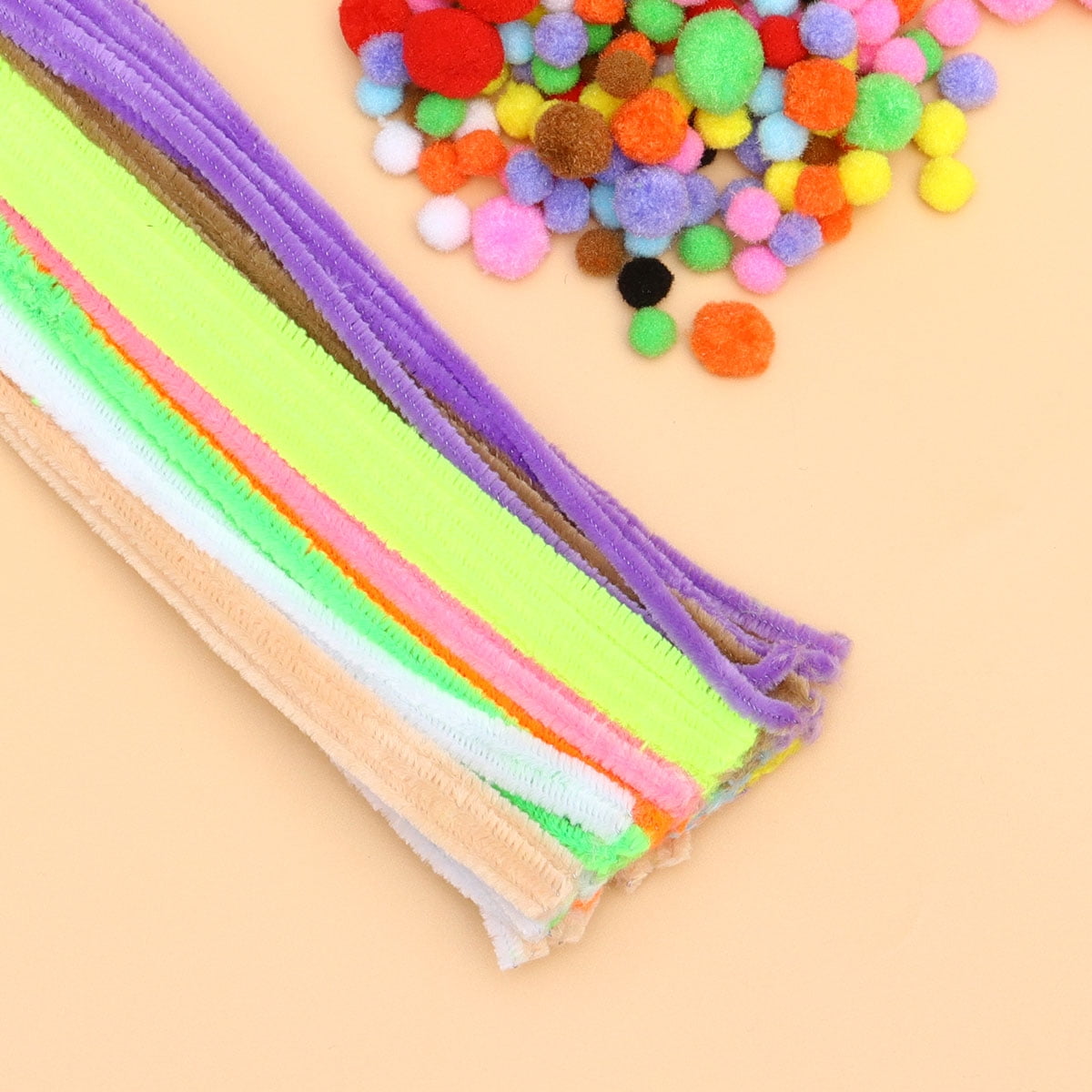 Milisten Craft Sticks Wool Sticks Assorted Color 1 Set - Walmart.com