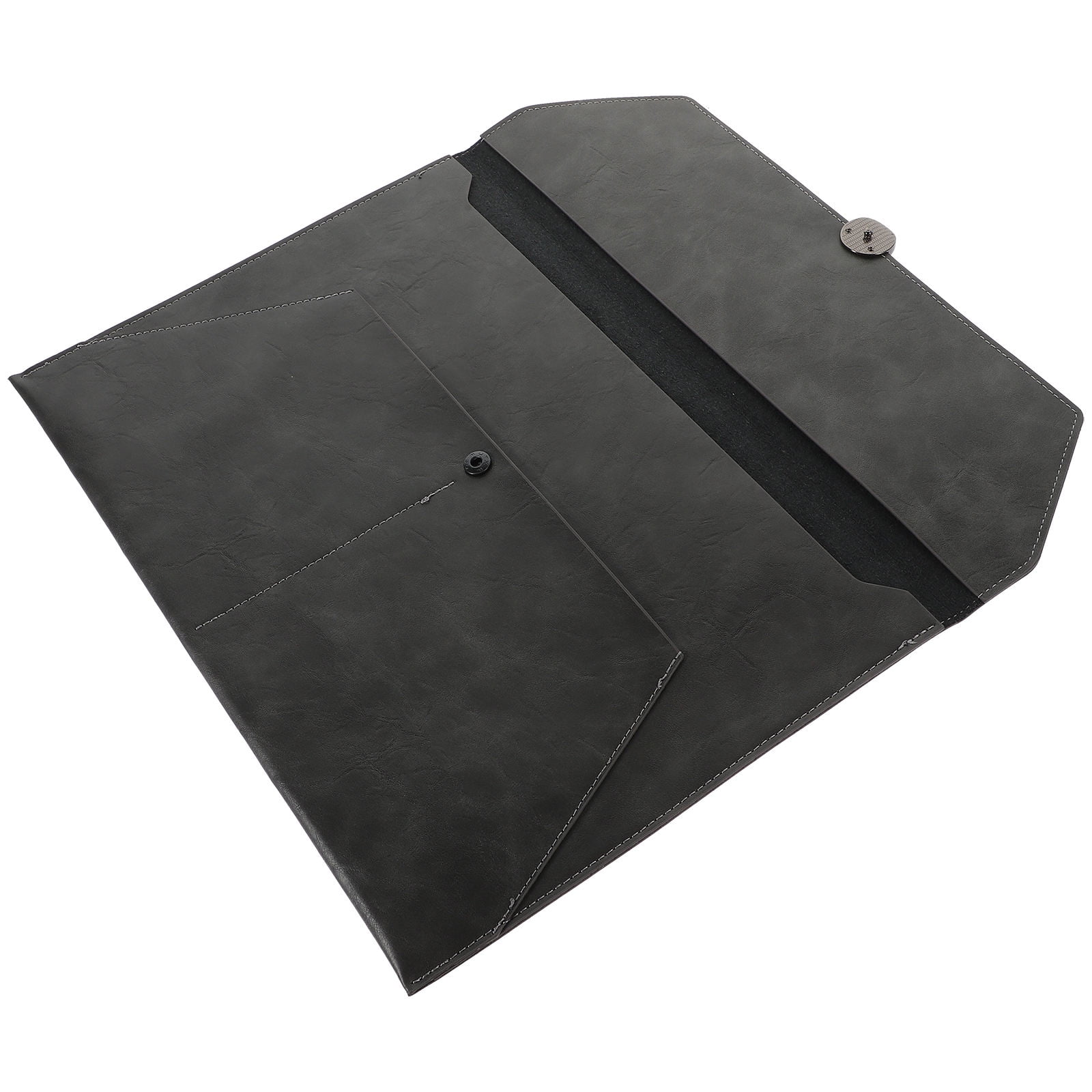 Milisten Documents Holder with Button File Bag Office File Folder ...