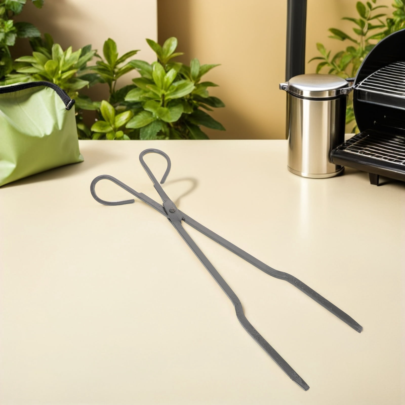 Milisten Fire Log Tongs Featuring Ergonomic Grip and Iron Construction ...
