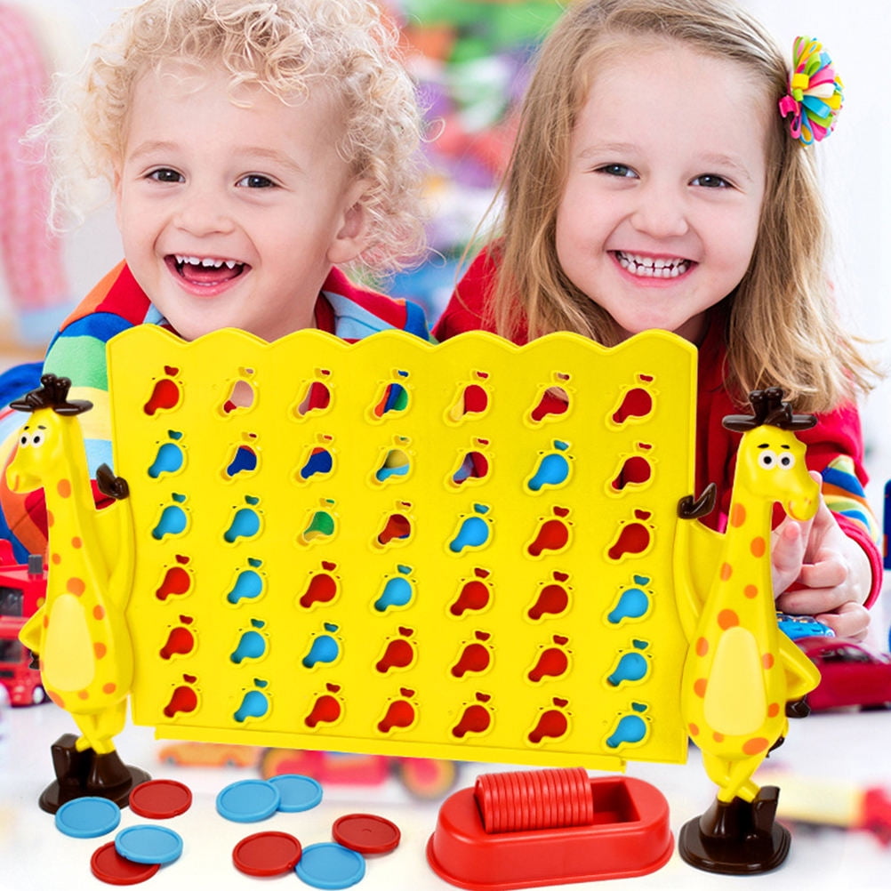 Milisten Four in A Row Chess Toy Kids Plaything Educational Child ...