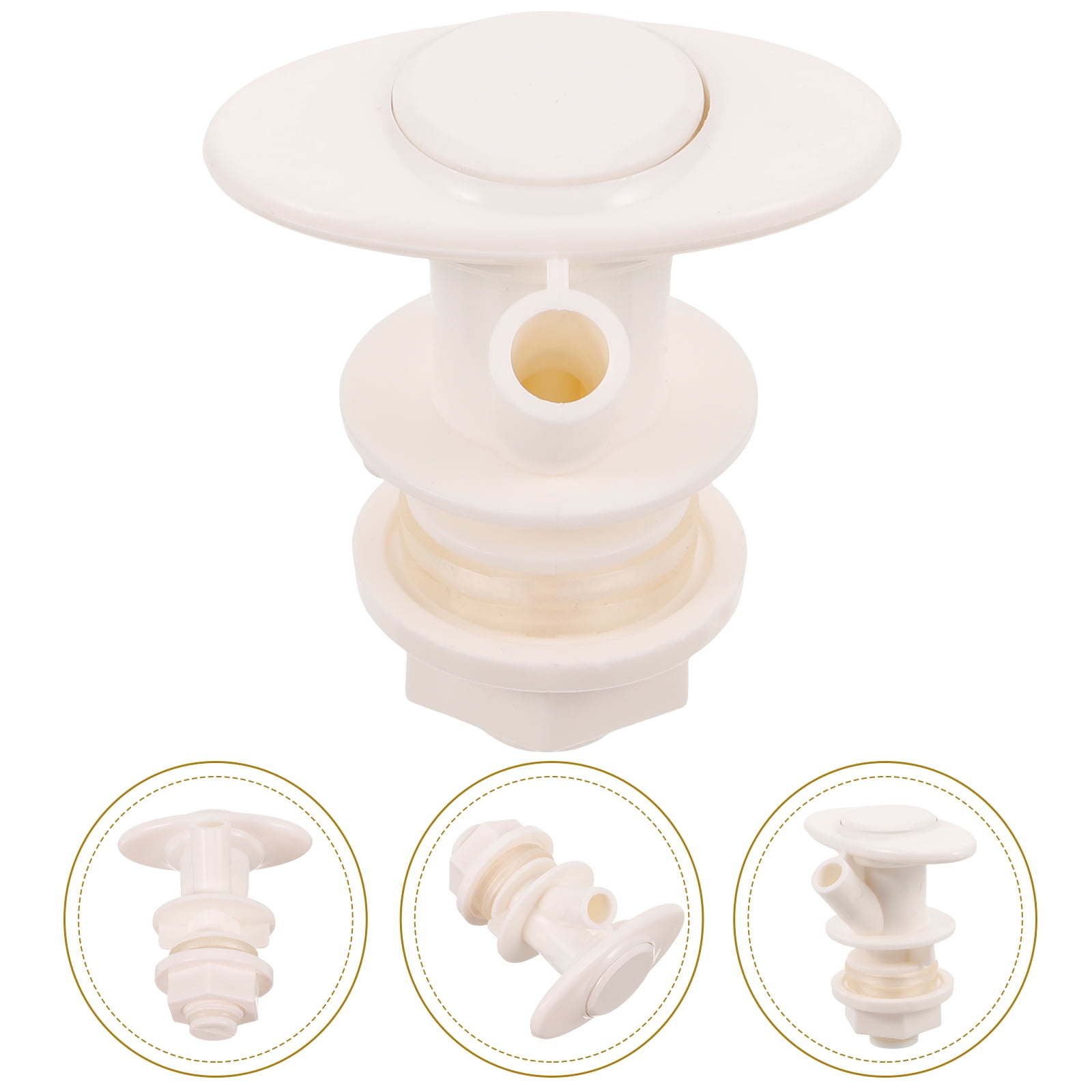 Milisten Gallon Bucket Spigot Cooling Bucket Push Button Spigot Water ...