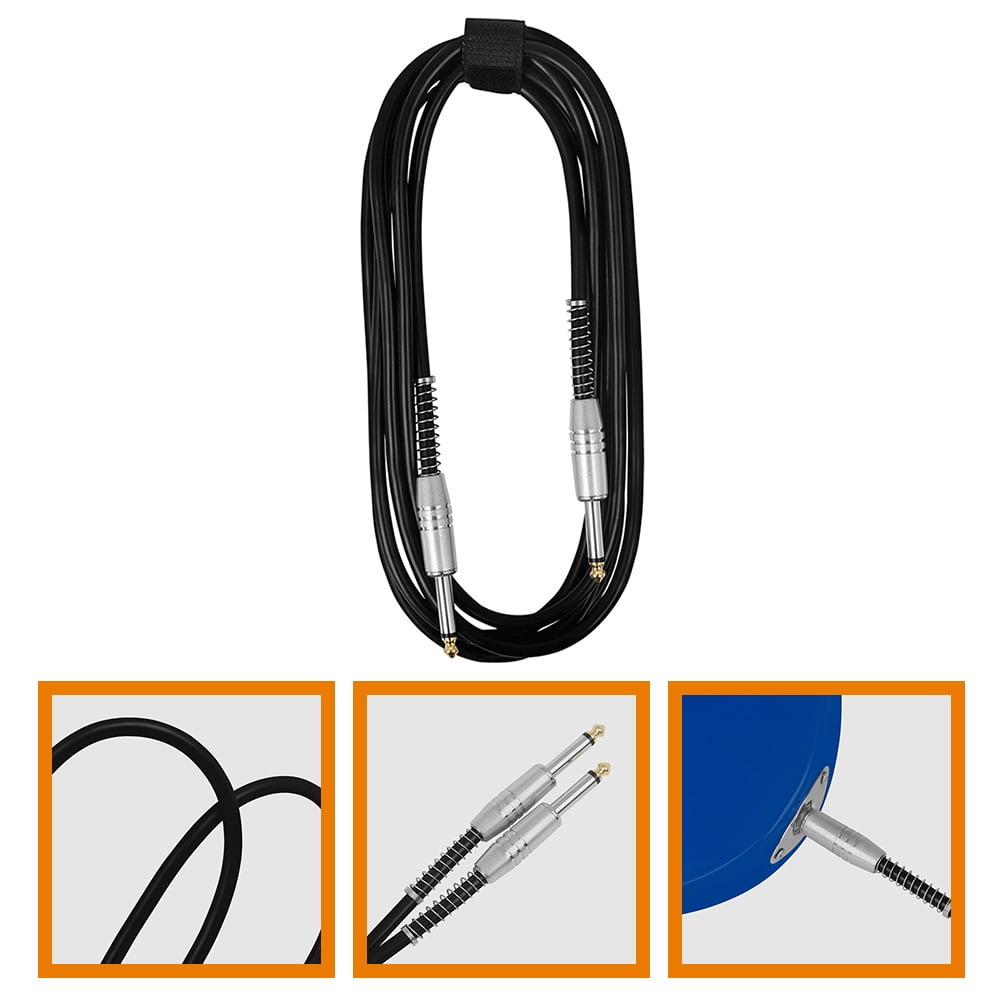 Milisten Guitar Amp Cable 1Pack for Musicians with Spring Loaded Design ...