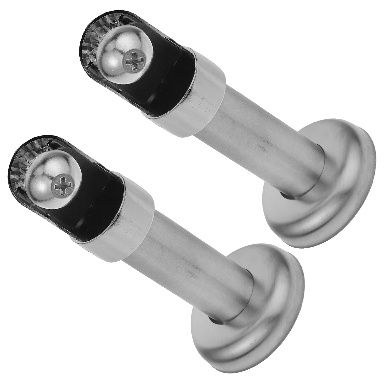 Milisten Toilet Partition Support Feet Stainless Steel 2Pcs 13.5x5x5in ...