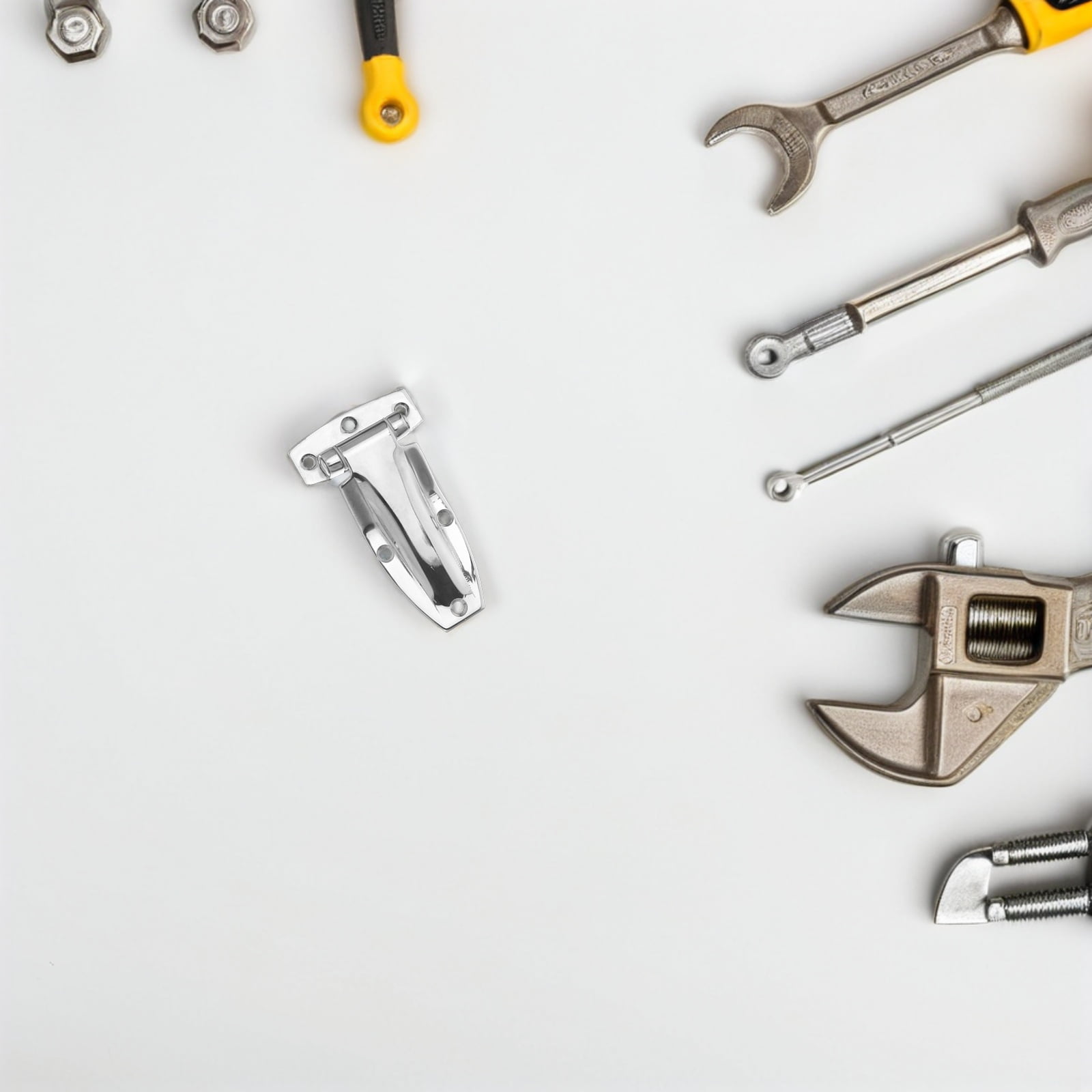 Milisten Heavy Duty Stainless Steel Trailer Door Hinge for Side and ...