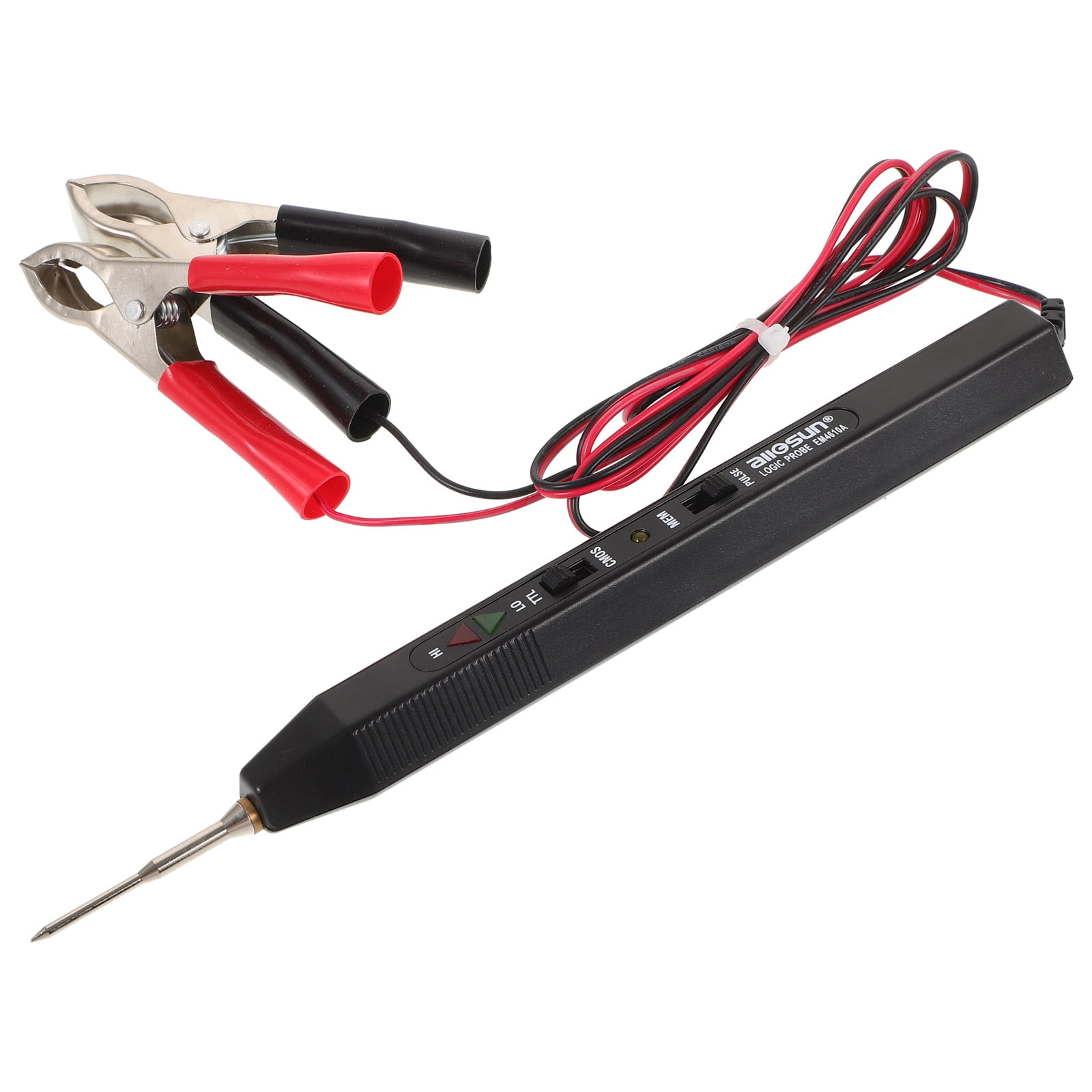 Milisten Logic Tester Car Circuit Tester Plastic Black 1Pack for ...