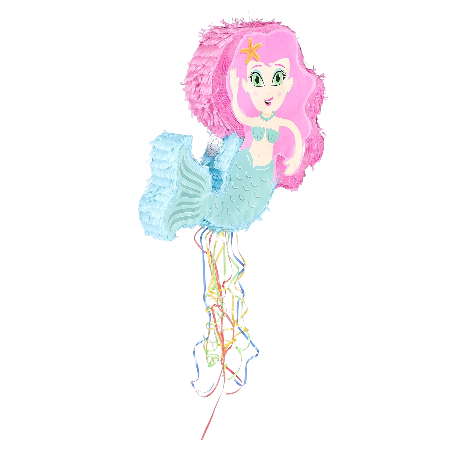 Milisten Mermaid Party Game 1Set Pinata Toy Assorted Color Paper ...
