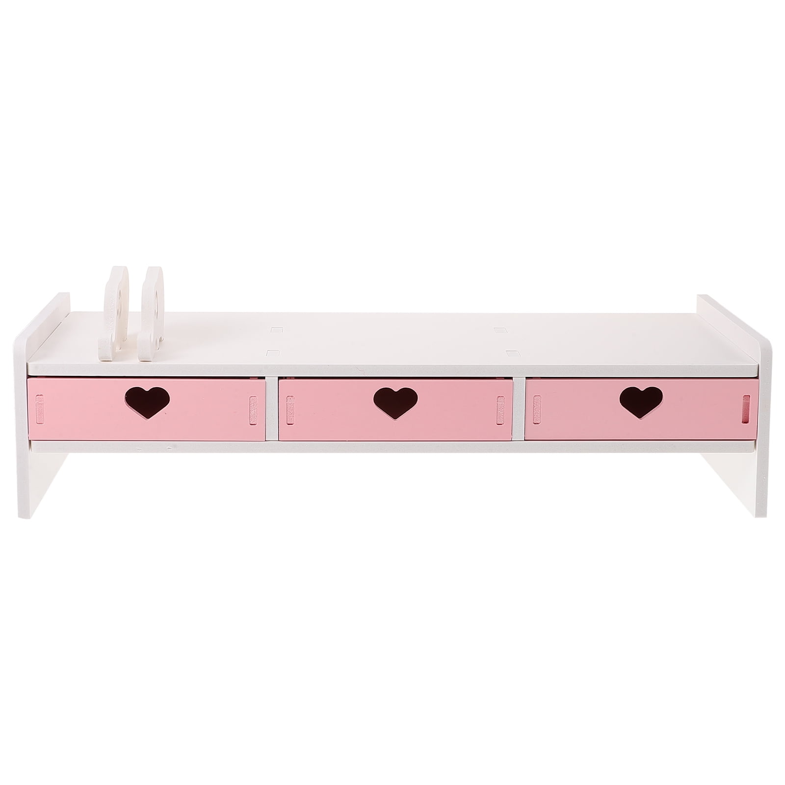 Milisten Monitor Heightening Rack Elevator Stand with Shelf Holder ...