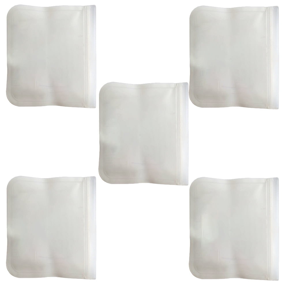 Milisten PEVA Sealed Storage Bags for Food 5 Piece Set Assorted Color ...