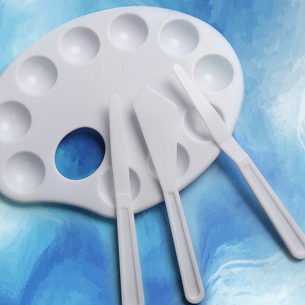 Milisten Palette Set Painting Pallets Color Mixing Tray 22.5X17X1.5CM ...