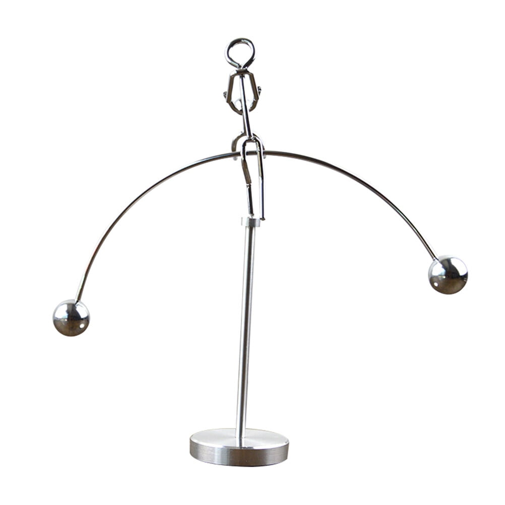Milisten Physics Balancing Decor Executive Desktop Motion Metal Statue ...