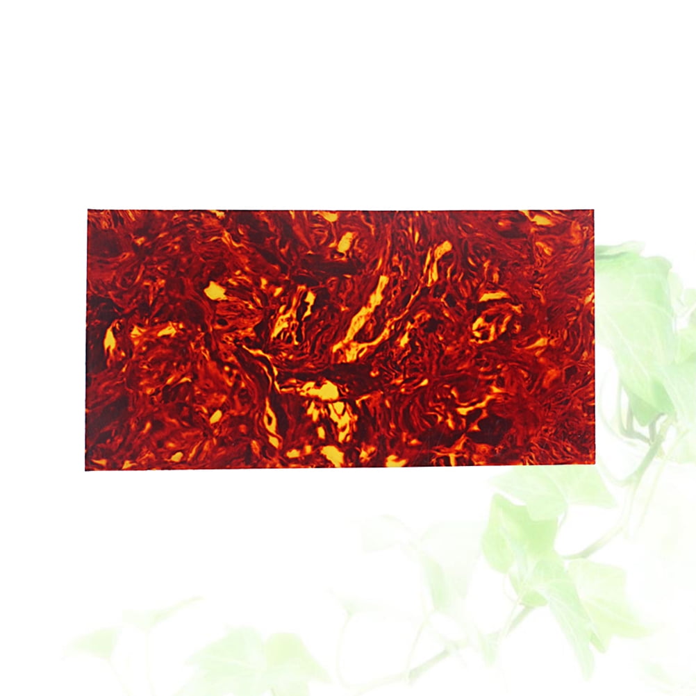 Milisten Acoustic Guitar Pickguard Material Sheet Red Non Deformation ...