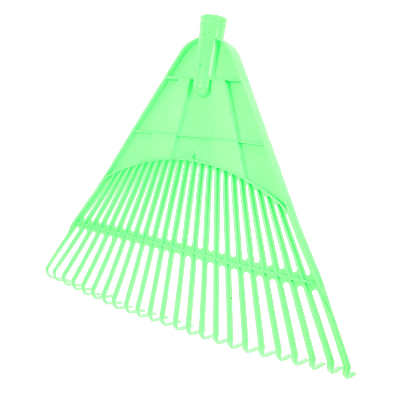 Milisten Plastic Garden Rake Head Replacement for DIY Use Green ...