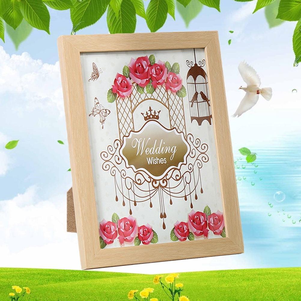 Milisten Plastic Photo Frame Table Display and Wall Mounting Hanger ...