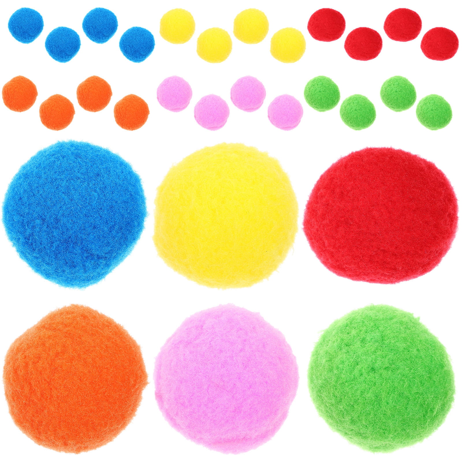 Milisten Pool Party Toy Balls 30Pcs Assorted Color Soaking Fun for Kids ...