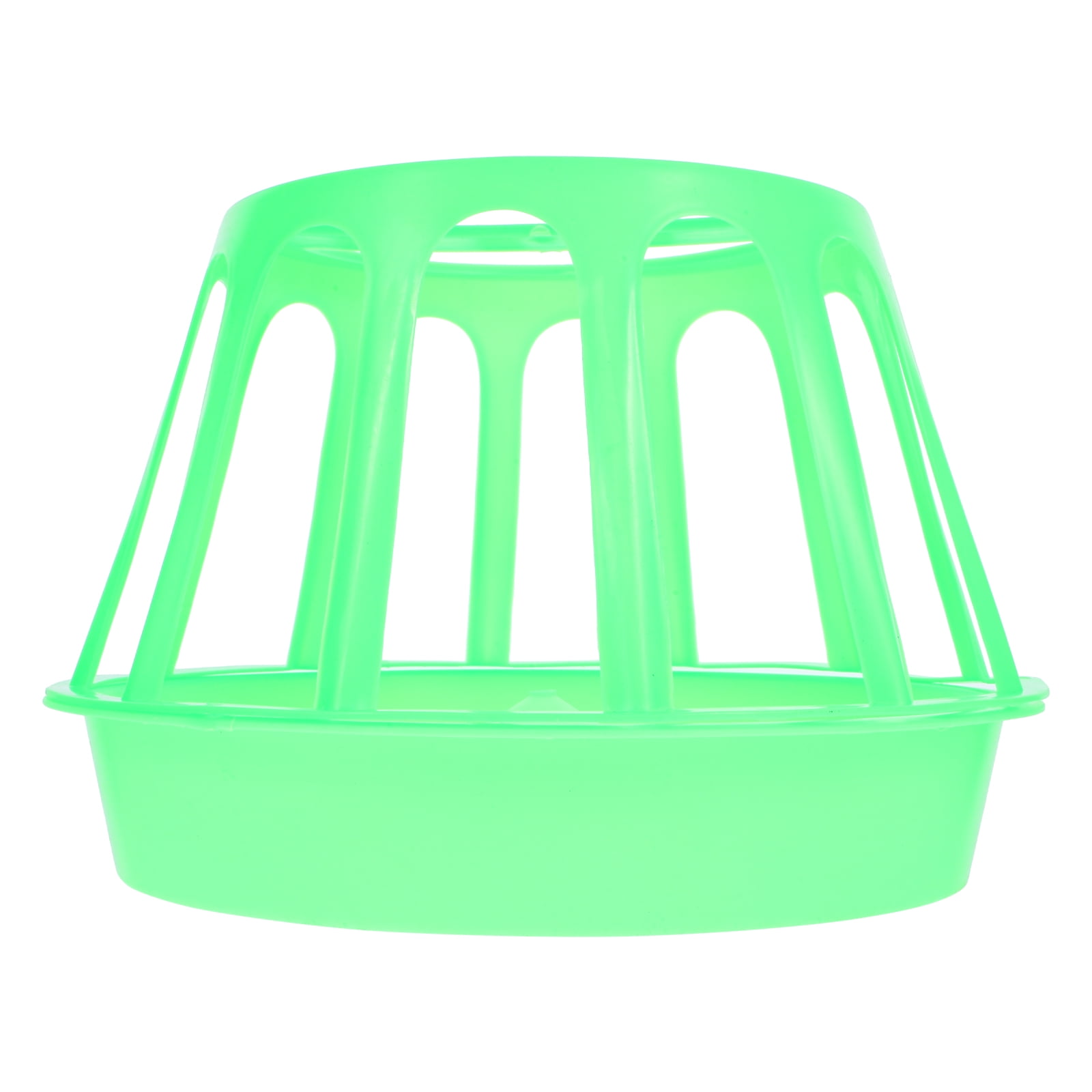 Milisten Poultry Feeding Container Cage Troughs Small Bin Chicken ...