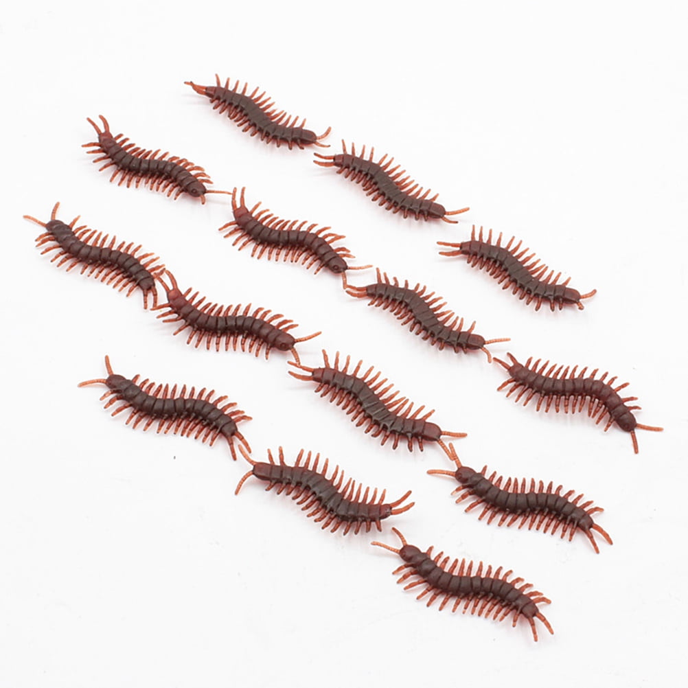 Milisten Prank Toy 1Pack Fake Centipede Prop 6cm X 2cm X 0.3cm For And ...