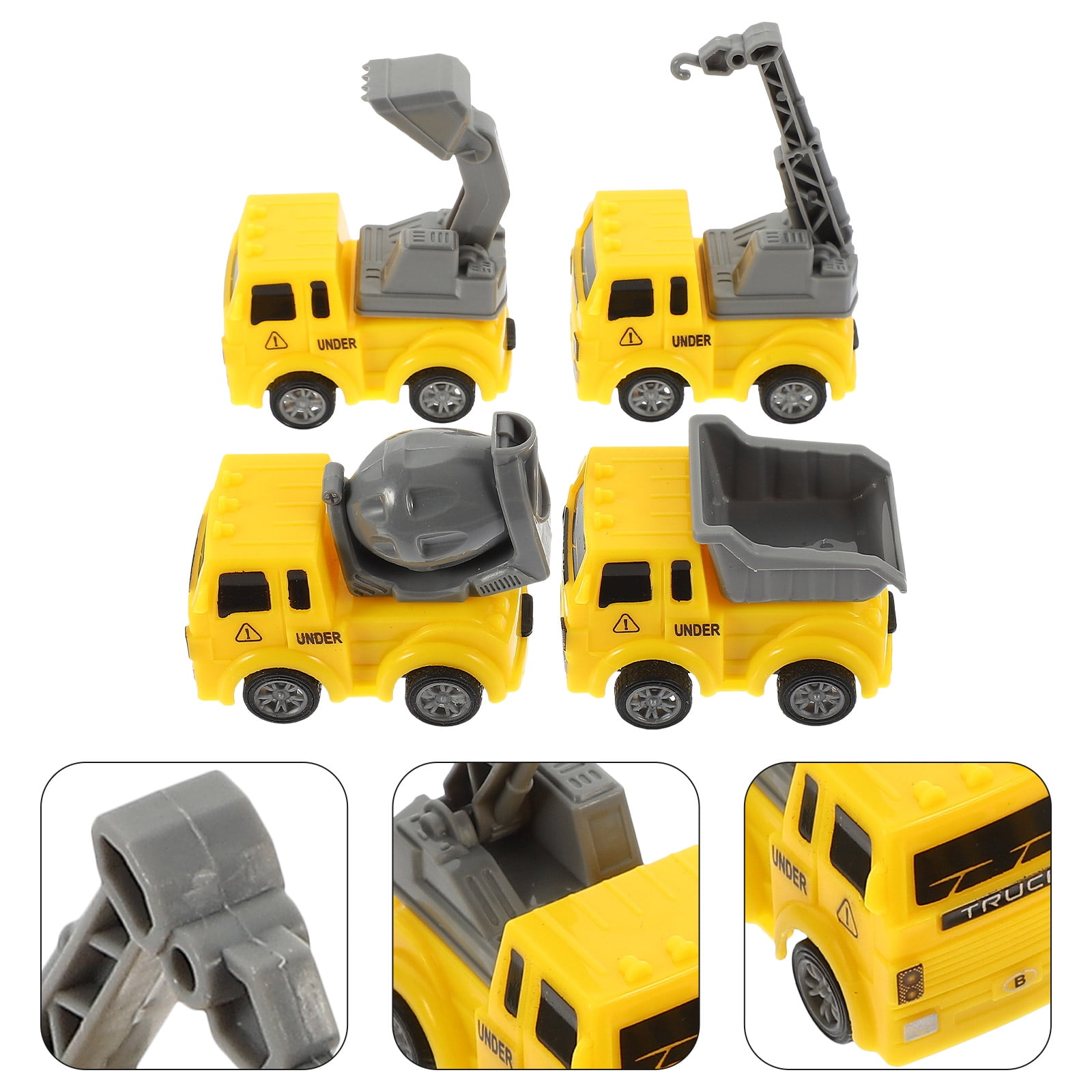 Milisten Pull Back Car Suit Pull-back Toys Mini Model Child - Walmart.com