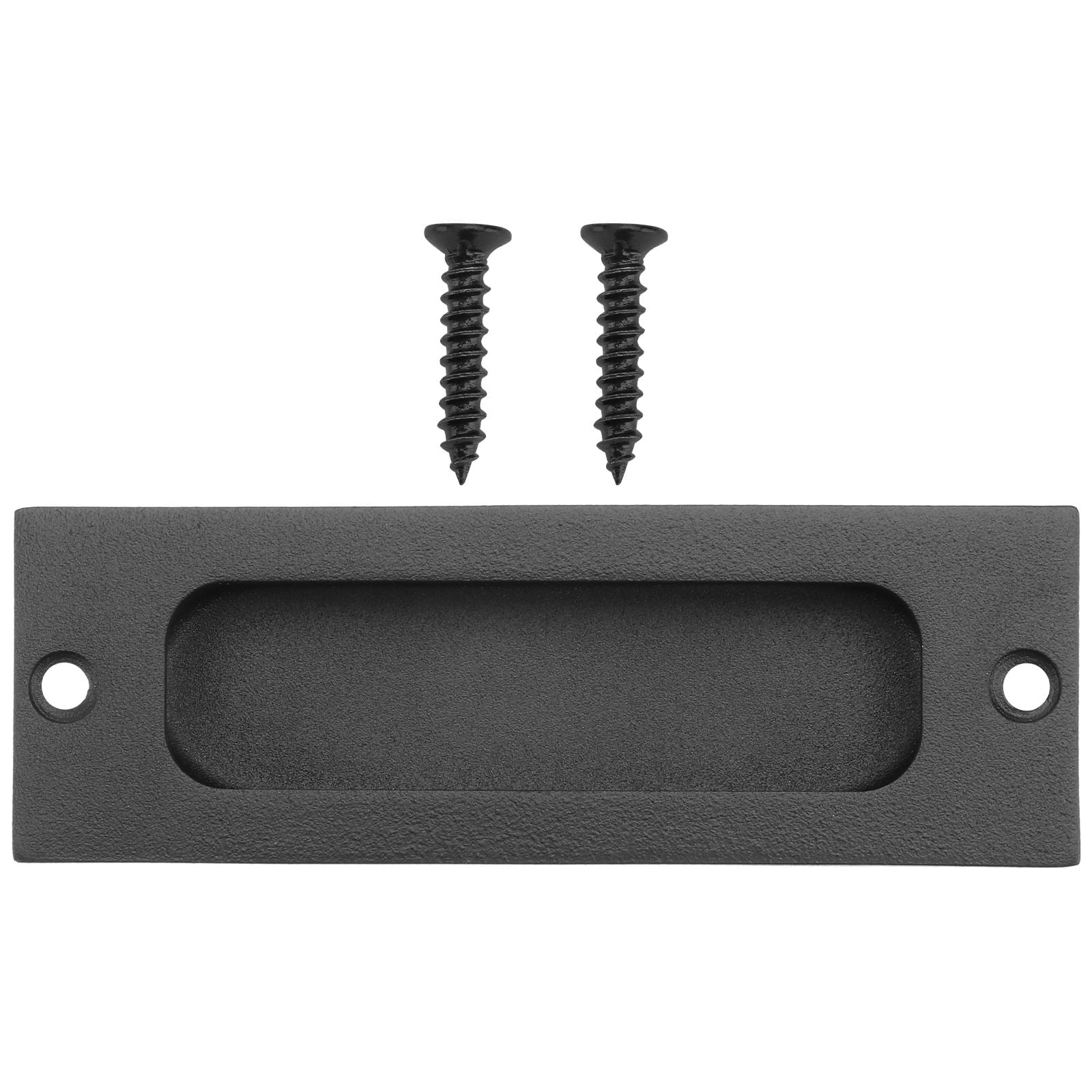 Milisten Hidden Door Hardware Door Handle Stainless Steel Black 1Set ...