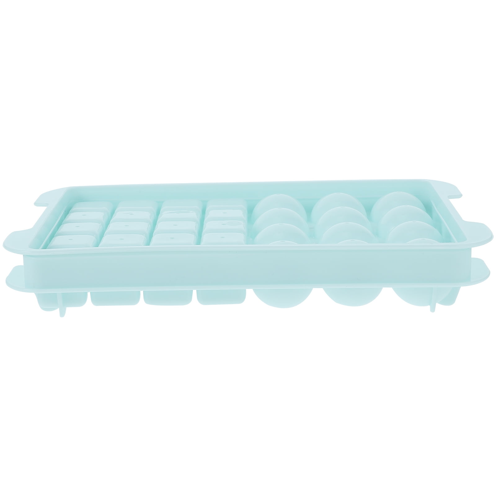 Milisten Ice Cube Tray Reusable Portable 1Pcs 8.84X5.50X1.18in ...