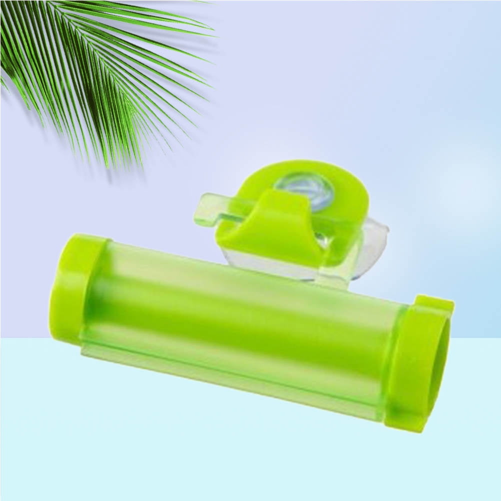 Milisten Green Rolling Toothpaste Tube Squeezer Strong Suction Hanger ...