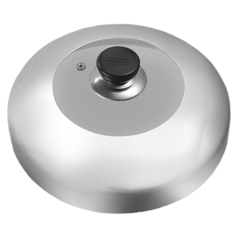 Milisten Round Dome Lid Frying Pan 1Pack Stainless Steel Pot Lid For ...