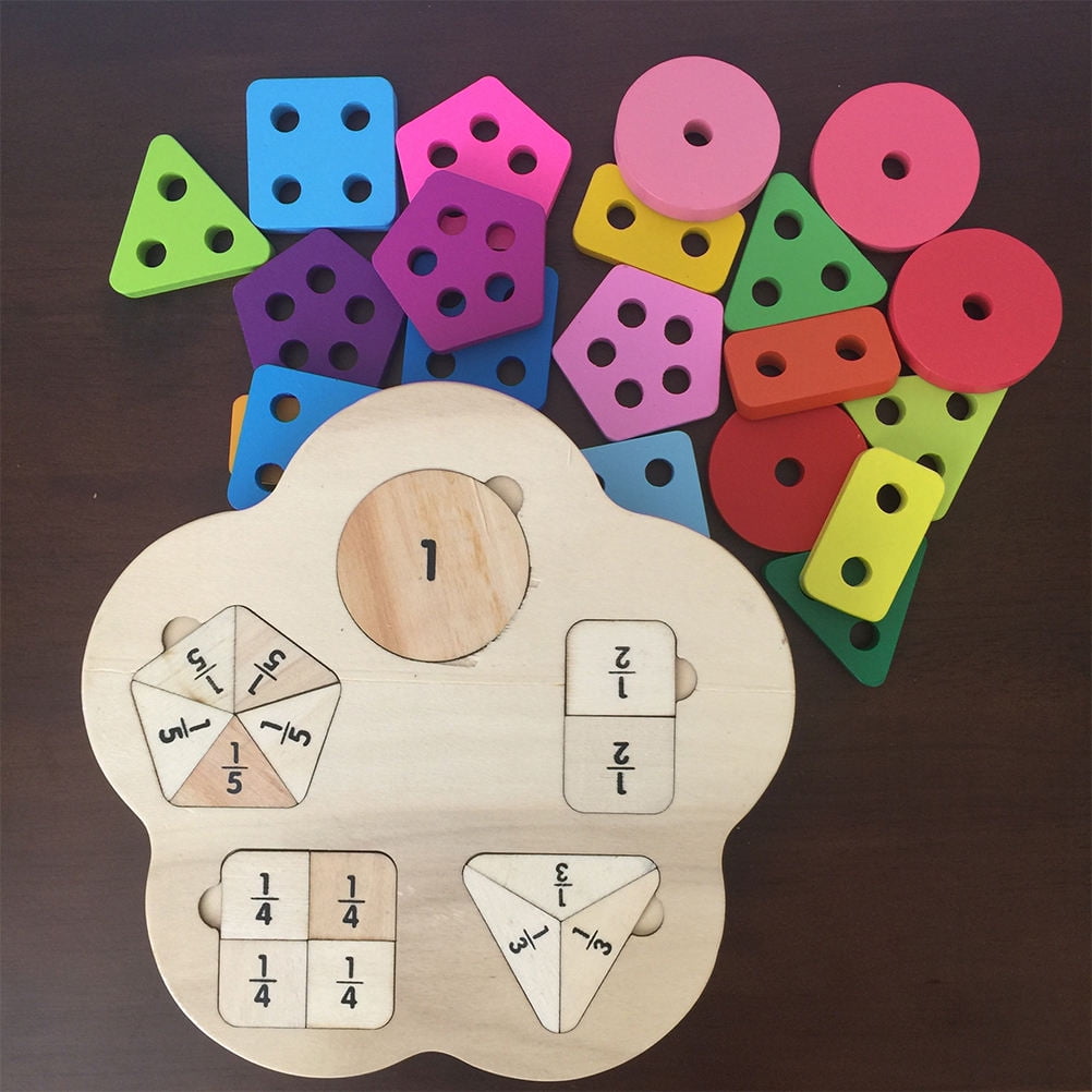 Milisten Shape Matching Blocks Hand- Baby 20X20CM - Walmart.com