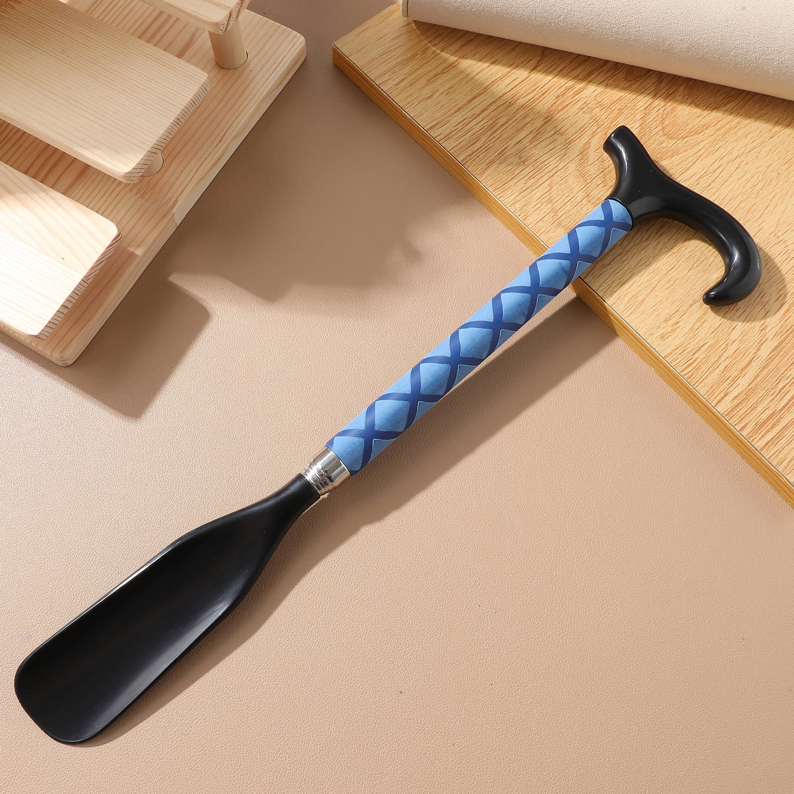 Milisten Shoe Horn Long Handle, Extendable 35-87 Cm Shoe Horn, Portable ...