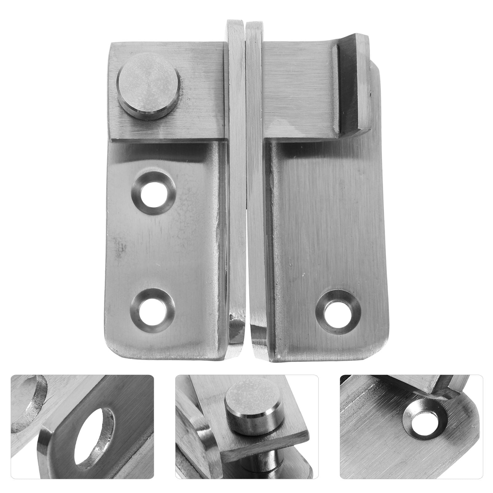 Milisten Stainless Steel Door Lock Latch for Home Security, and Easy to ...