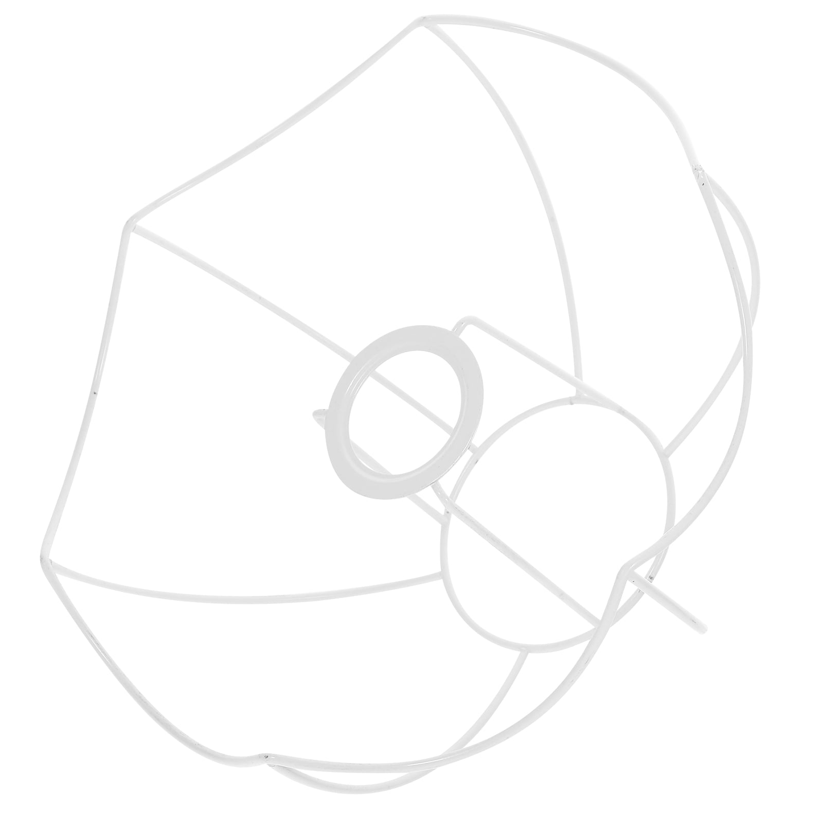 Milisten Simple Table Light Shade Frame Creative Desk Lampshade Frame ...