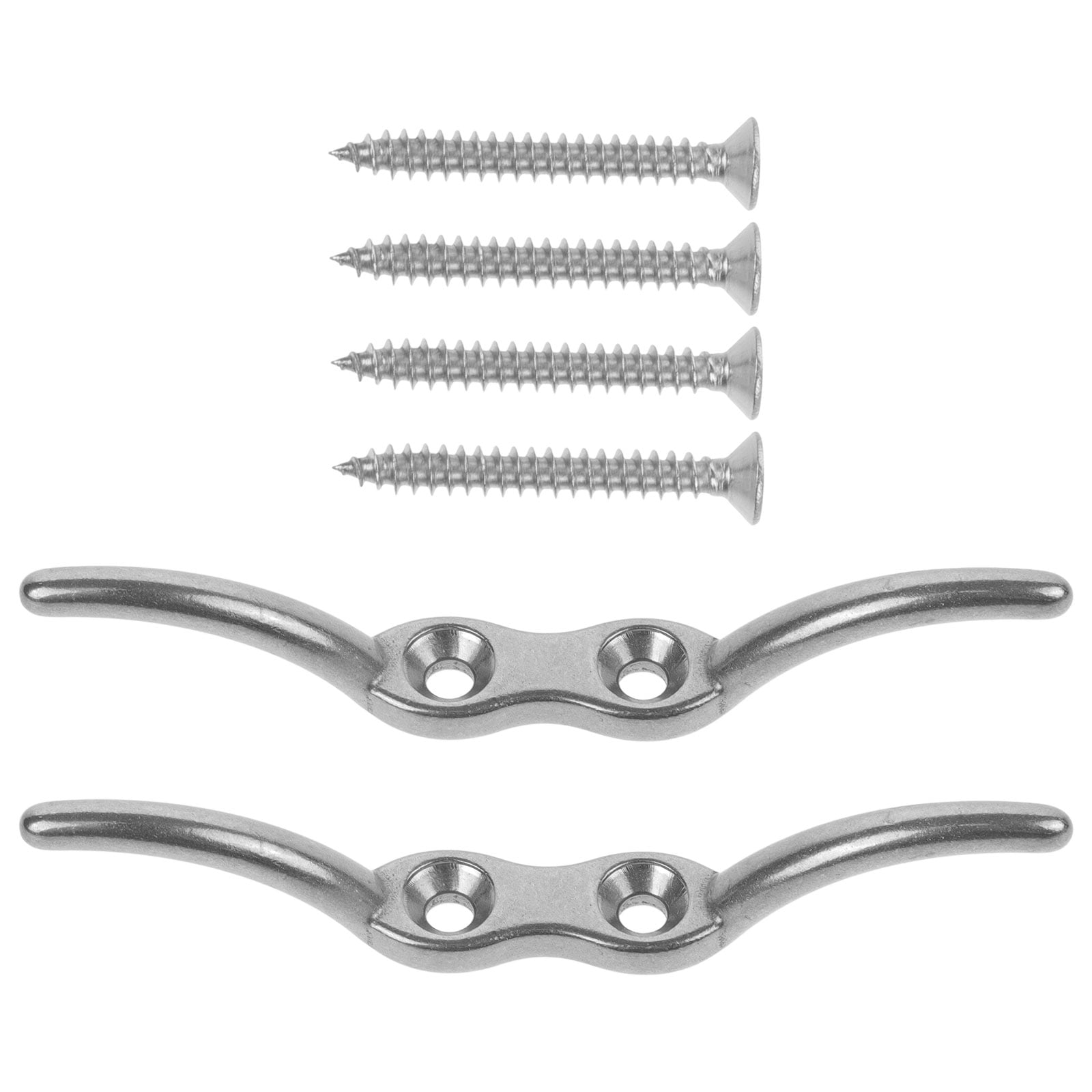 Milisten Stainless Steel Flag Support Cleat Hook for Awning Blinds ...