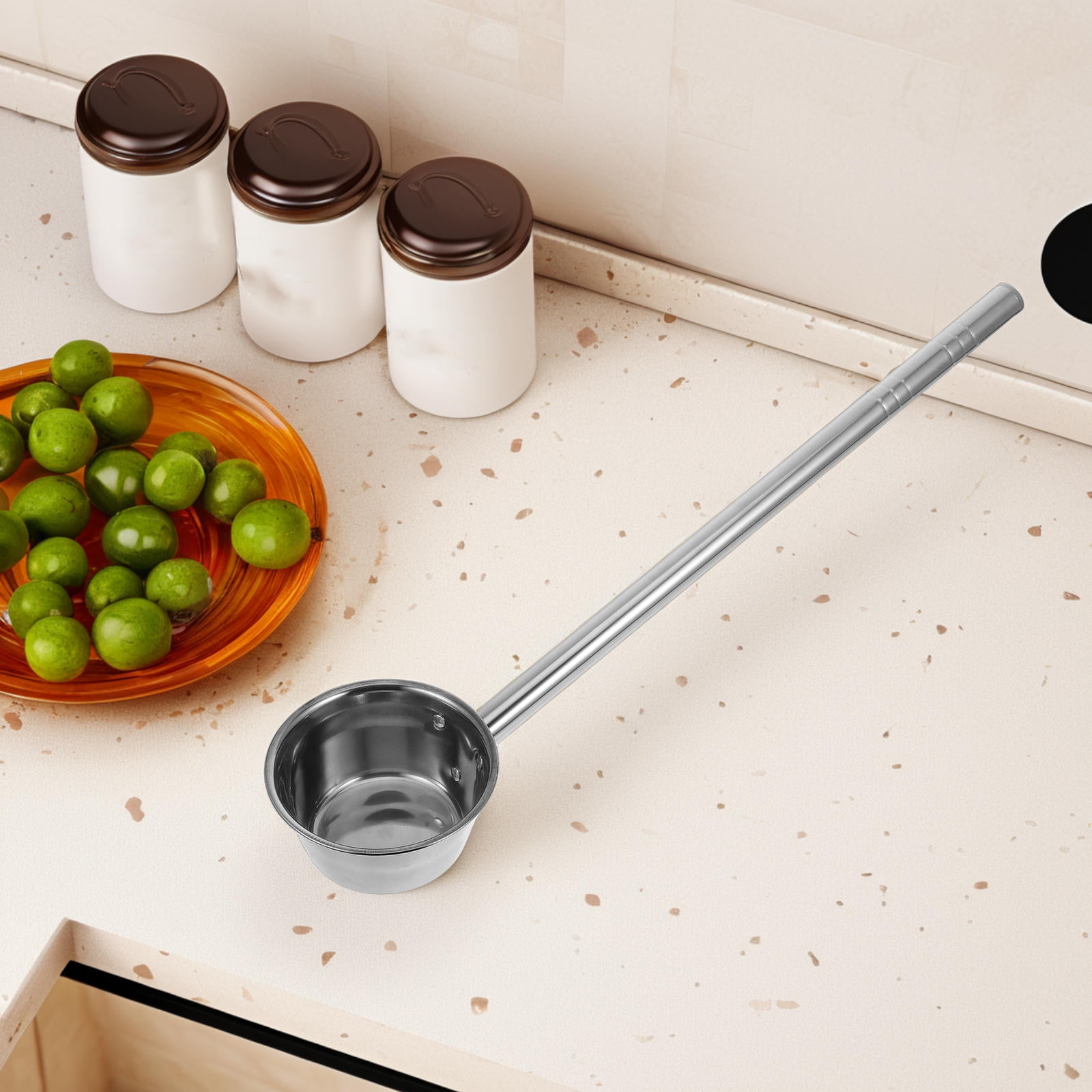 Milisten Water Ladle Long Handle Stainless Steel for Rinsing Vegetables ...