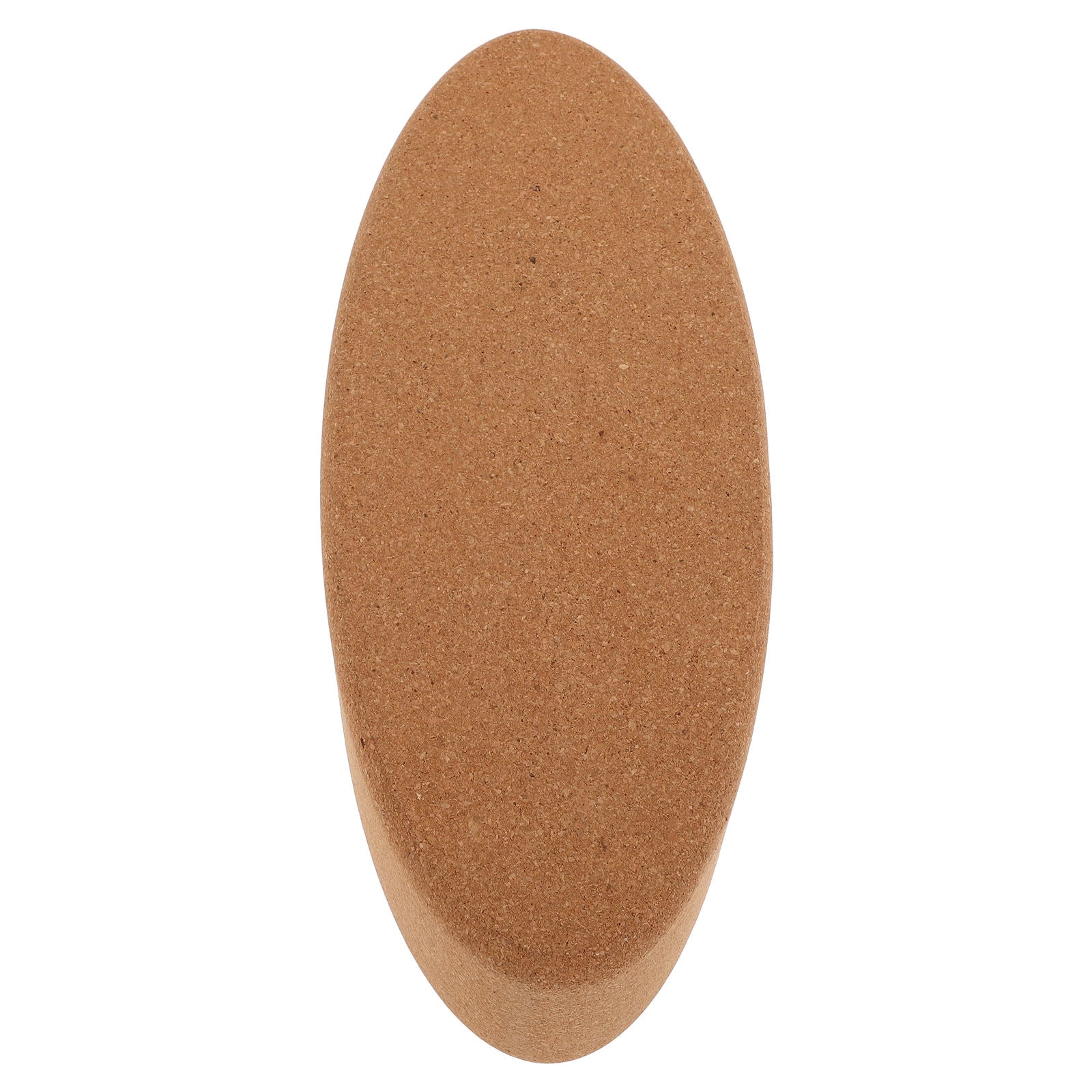 Milisten Oval Shape Cork Yoga Block for Yoga Workout Pilates and ...