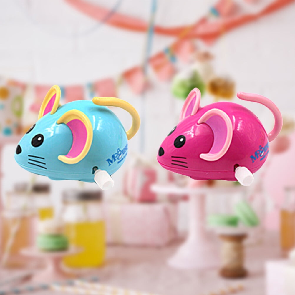 Milisten Toy Mice for Kids 6Pcs Assorted Color Plastic Funny Design for ...