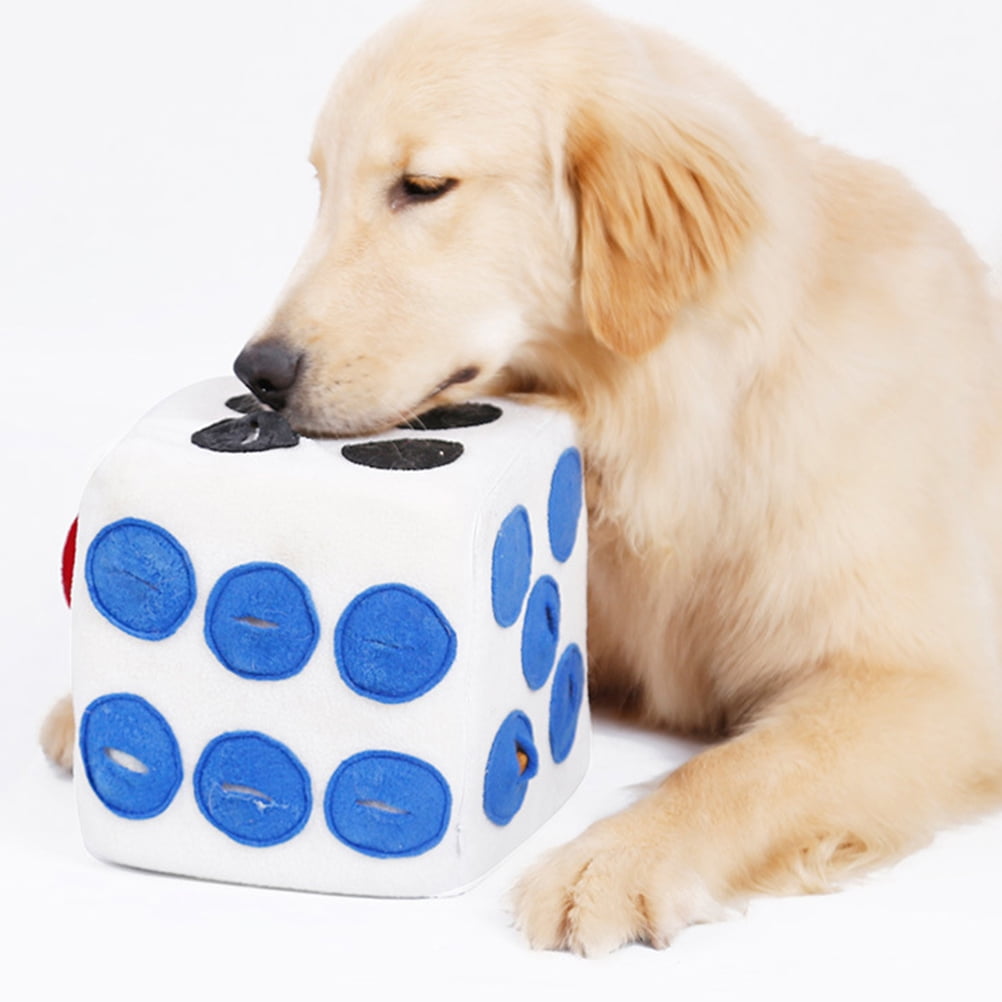 Milisten Toy for Dogs Plush Cube Training Toy 1Set - Walmart.com