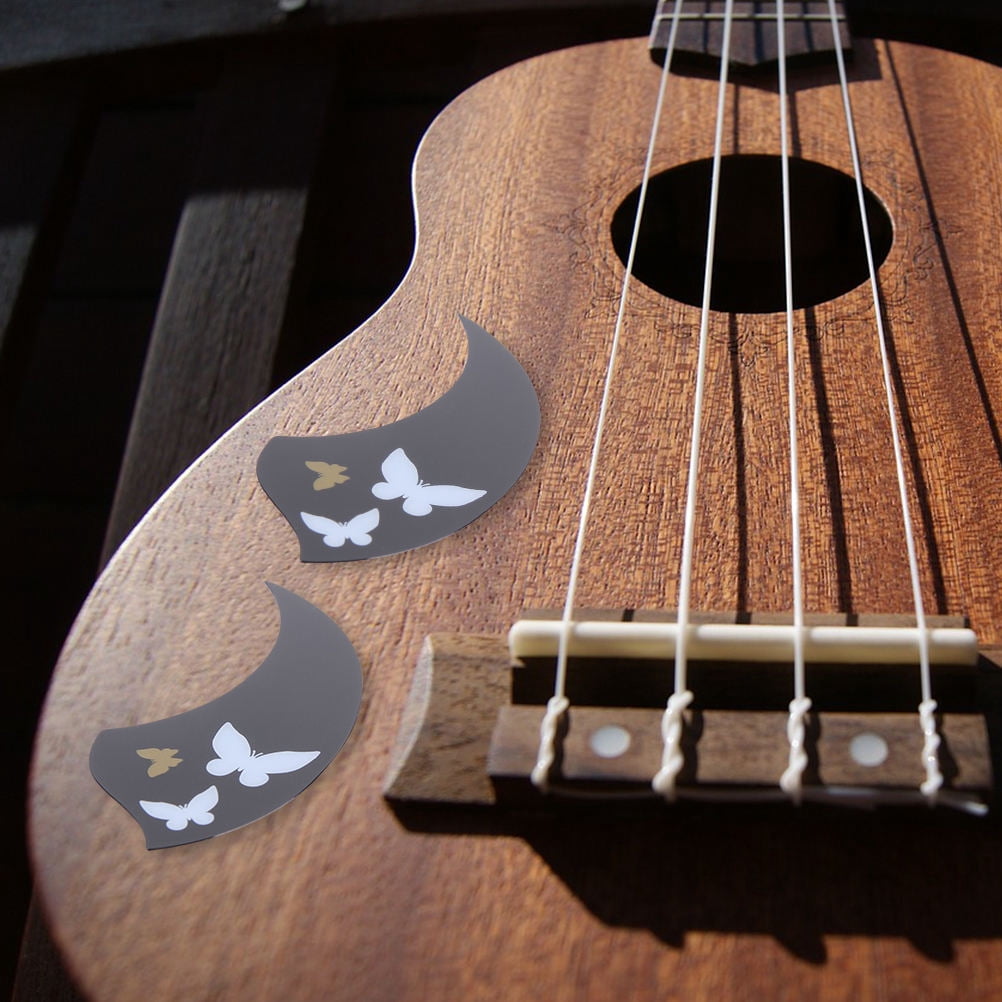 Milisten Ukulele Accessory 10Pcs PVC Self Adhesive Pickguard Decal for ...