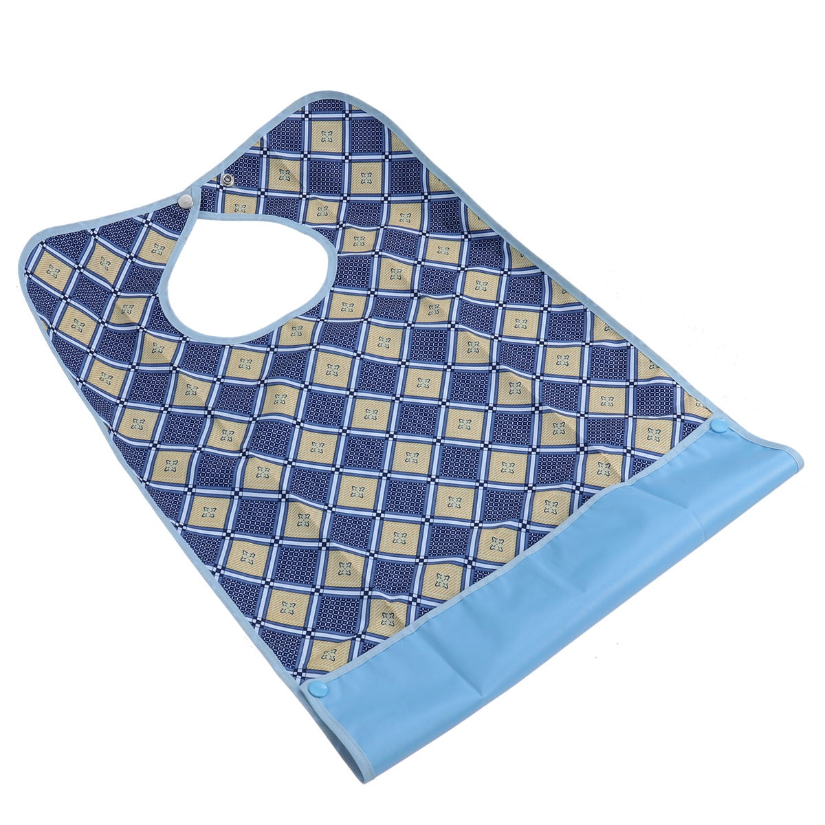 Milisten Waterproof And Reusable Adult Bib 1Pcs Multi Colored Flower ...