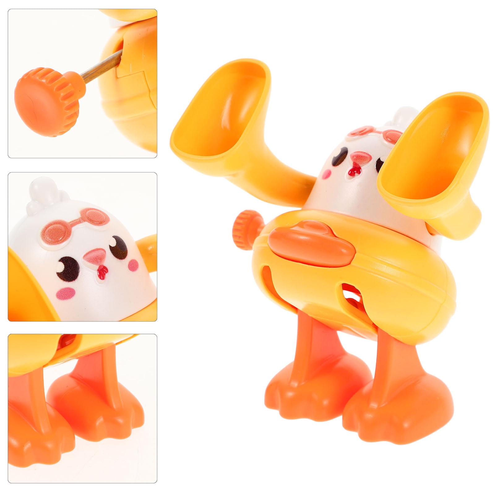 Milisten Wind Up Chicken Unique Plastic Dancing Chick For Birthday ...