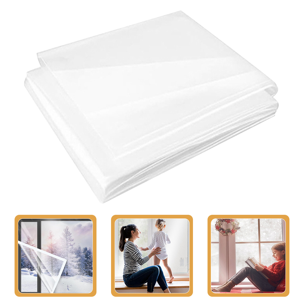 Milisten Window Film for Indoor Weatherproofing Insulation - Walmart.com