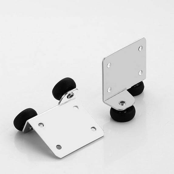 Milisten Window Pulleys Door Pulleys 1 Set Silver Steel Sliding Door ...