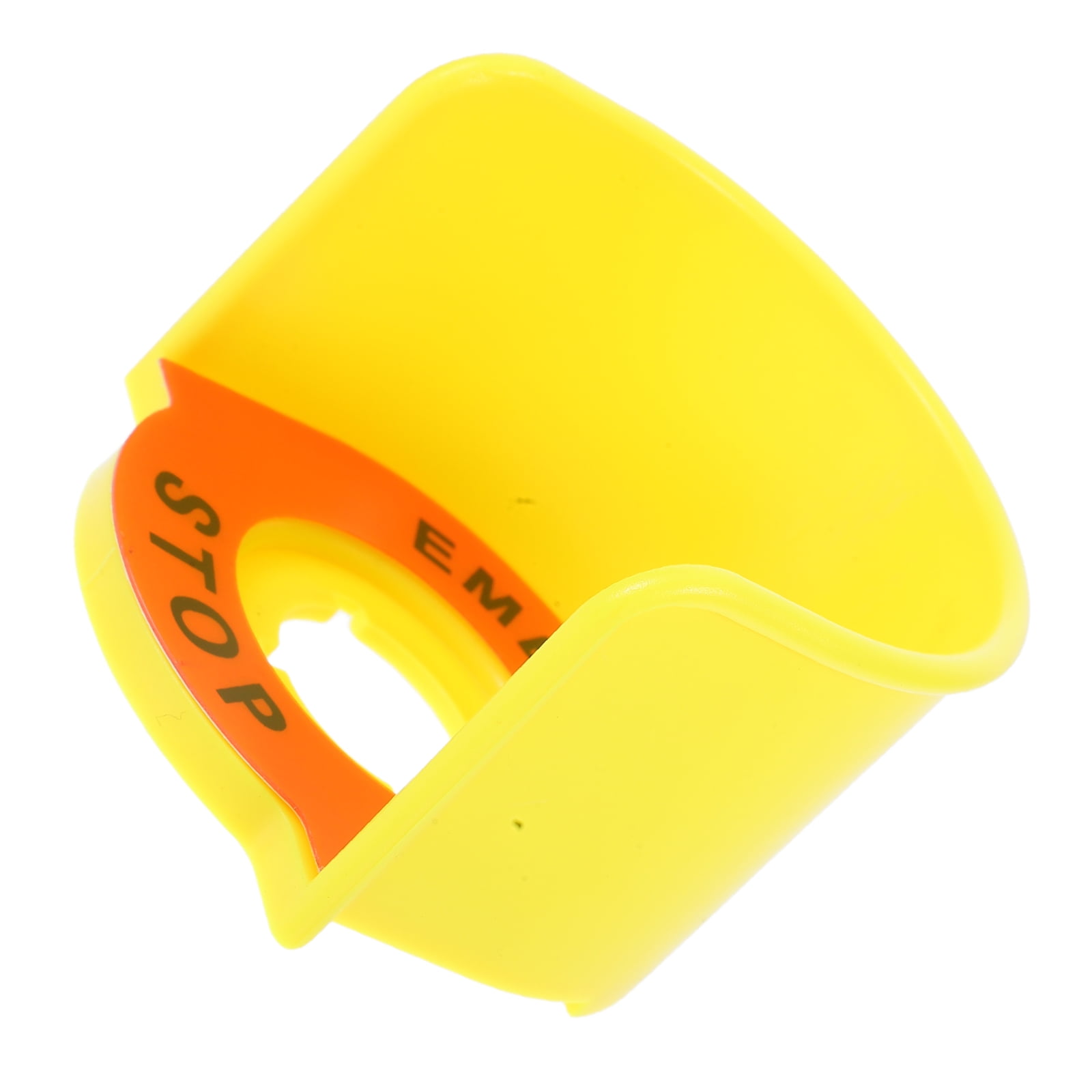 Milisten Yellow Plastic Safety Design Emergency Stop Protective Cover ...