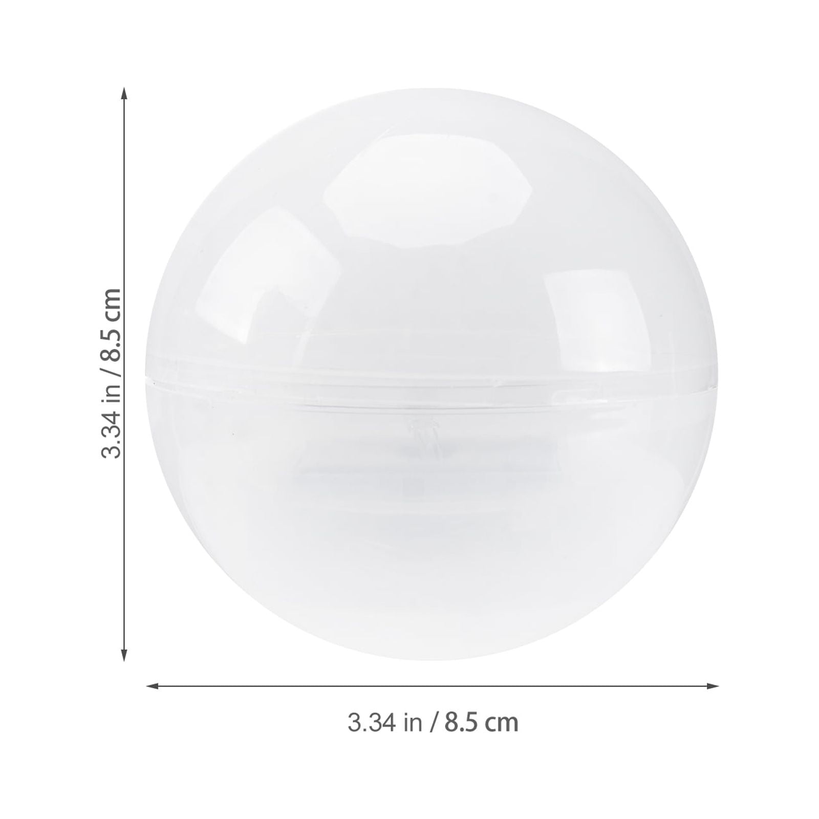 Milisten Solar Powered LED Floating Globe Lights White for Garden Pond ...