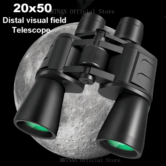Military 20x50 Powerful Long Range Binoculars Zoom HD BAK4-Prism High ...
